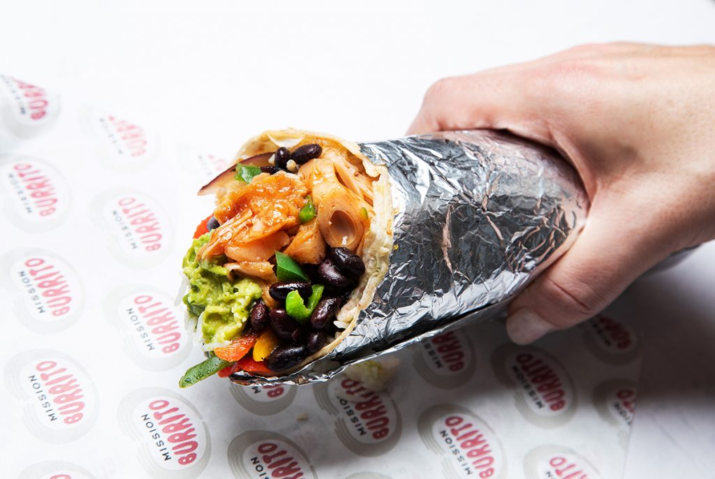 VEGAN BBQ JACKFRUIT BURRITO - Mission Burrito